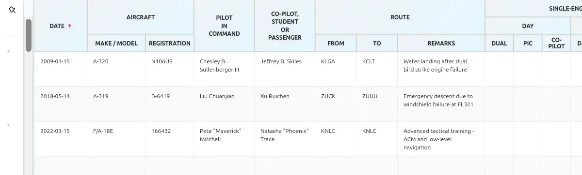 LogbookMax - Free Professional Pilot Logbook | FAA Compliant Digital ...